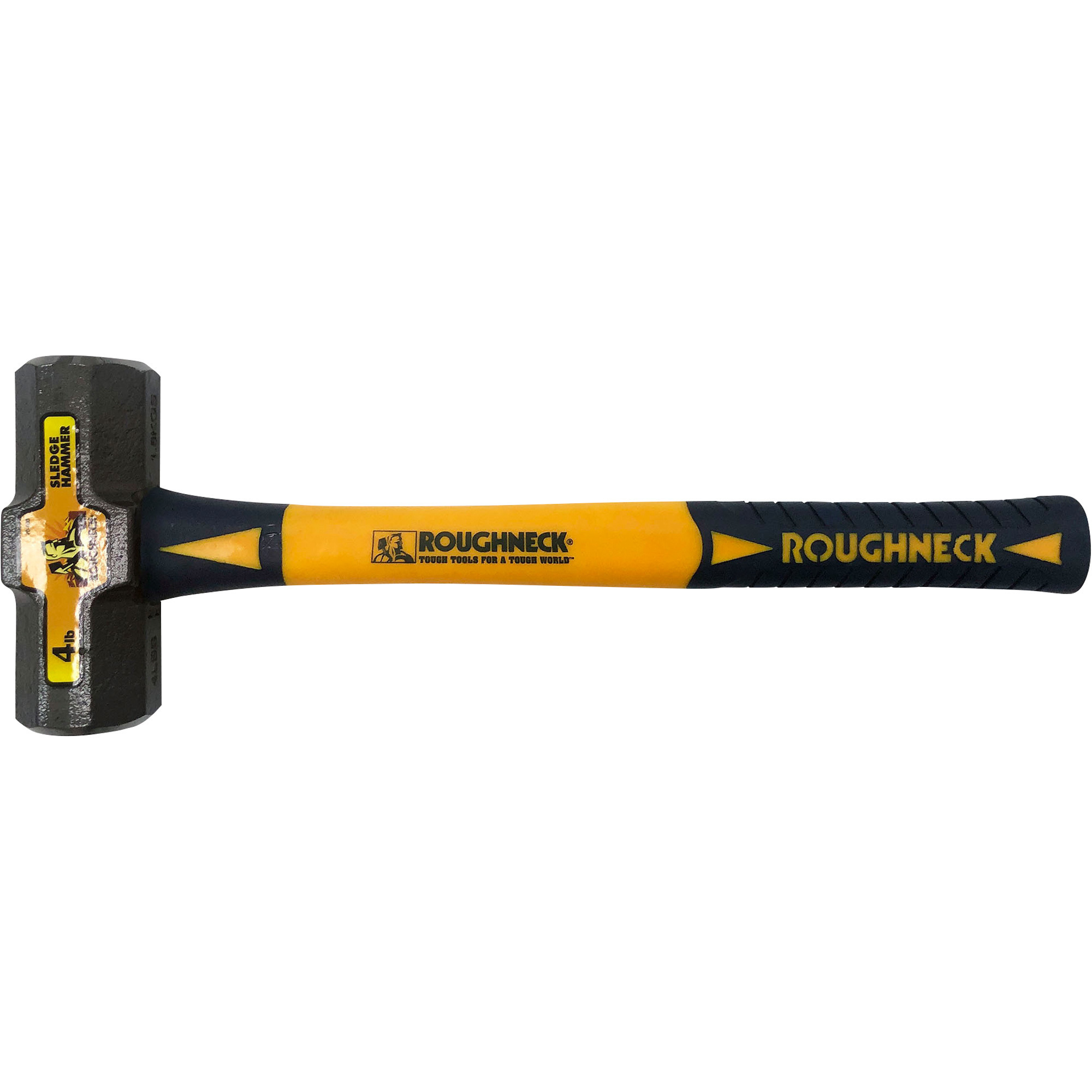 Roughneck 4-Lb. Sledge Hammer, 16in. Fiberglass Handle | Northern Tool